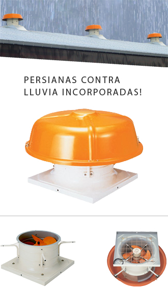 Suiden Ventilation Fans - Rain shutter rooftop ventilation fans (Fan ...